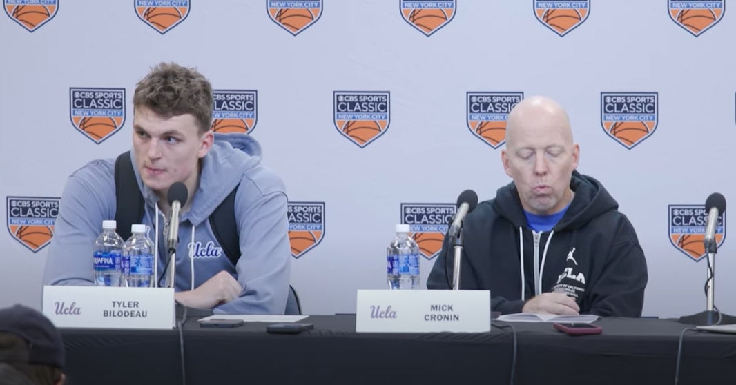 Mick Cronin and Tyler Bilodeau Talk After UCLA's Deflating Loss Against ...