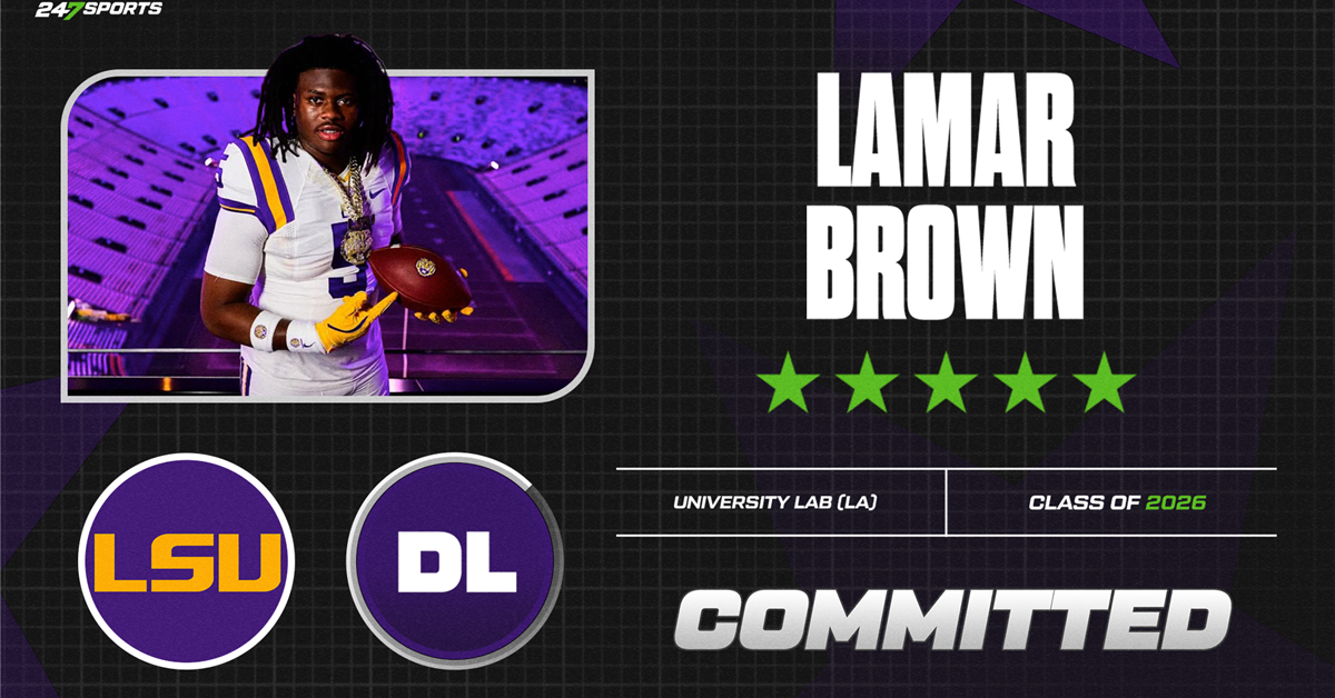 Five-star Lamar Brown stays home, commits to LSU