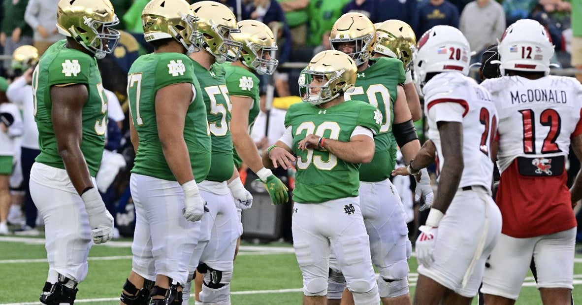 Notre Dame Long Snapper Rino Monteforte Enters Portal as Graduate Transfer