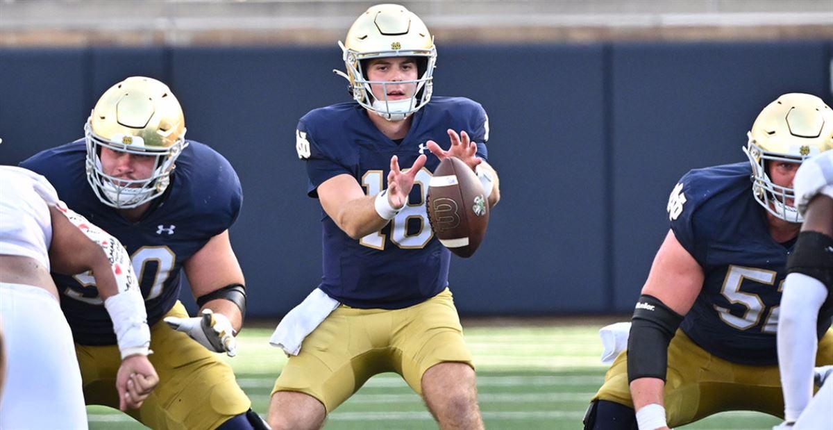 Angeli Rises to Moment in First Extensive Notre Dame Action