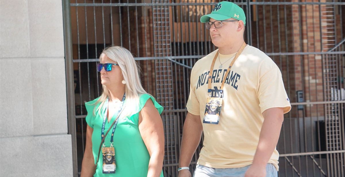 Sam Pendleton Discusses his Official Visit at Notre Dame