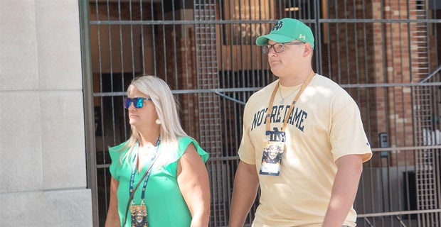 Sam Pendleton Discusses his Official Visit at Notre Dame
