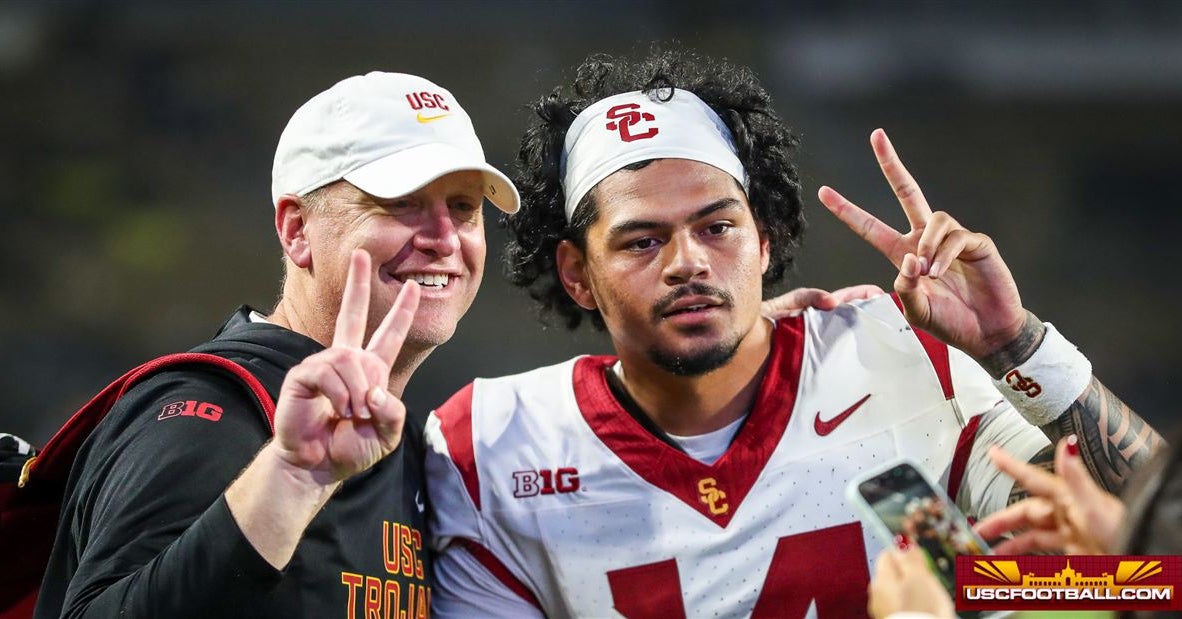 USC offensive coordinator/QBs coach Luke Huard nominated for Broyles Award