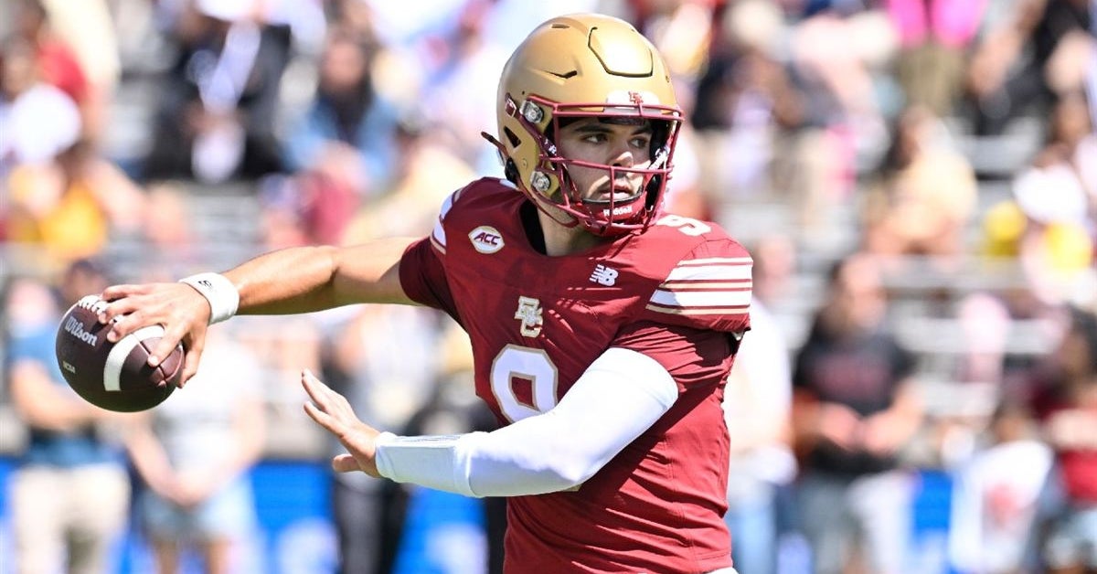 Boston College transfer QB Dylan Lonergan makes Rutgers visit
