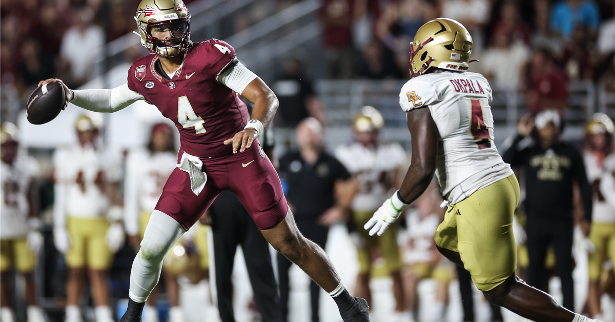 Boston College torches Florida State as DJ Uiagalelei unrest widens