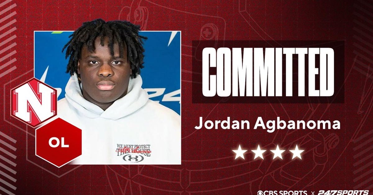 4-star offensive lineman Jordan Agbanoma commits to Nebraska