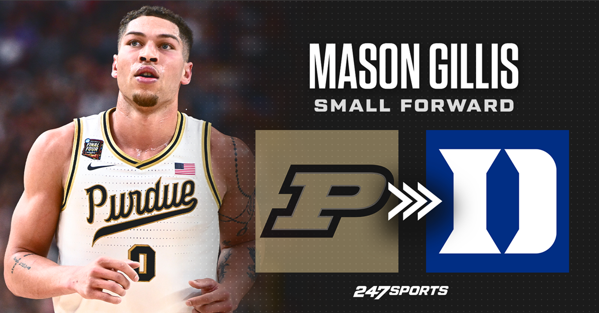 Purdue transfer Mason Gillis has committed to Duke
