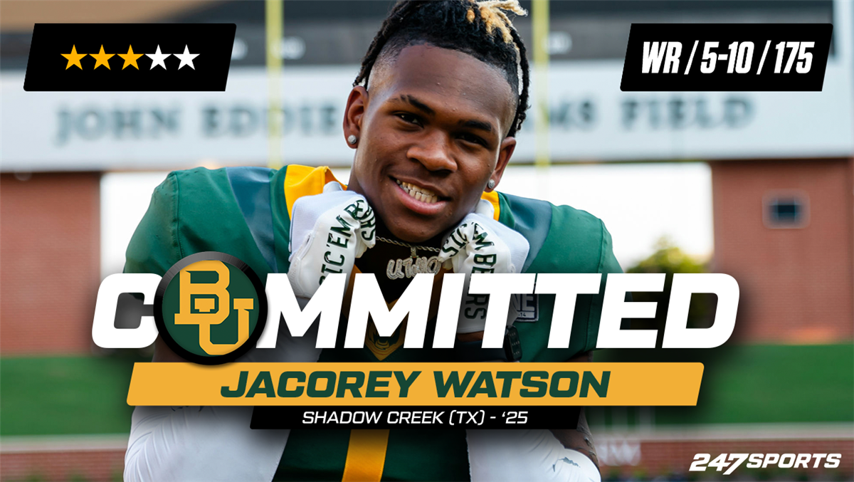 Four-star wide reciever Jacorey Watson chooses Baylor - Football Alliance