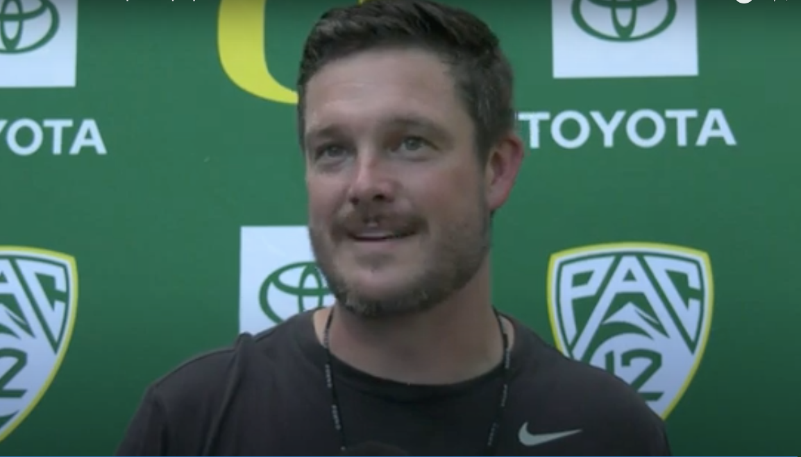WATCH: Dan Lanning offers preliminary thoughts on Oregon's move to the ...