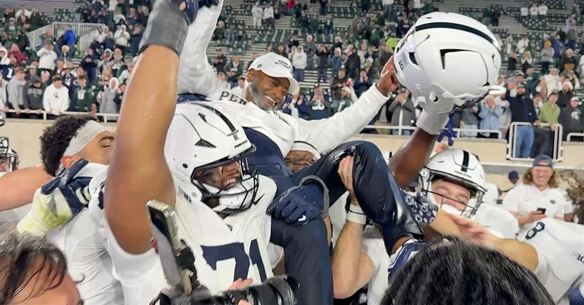 WATCH: Penn State players give interim coach Terry Smith Gatorade ...