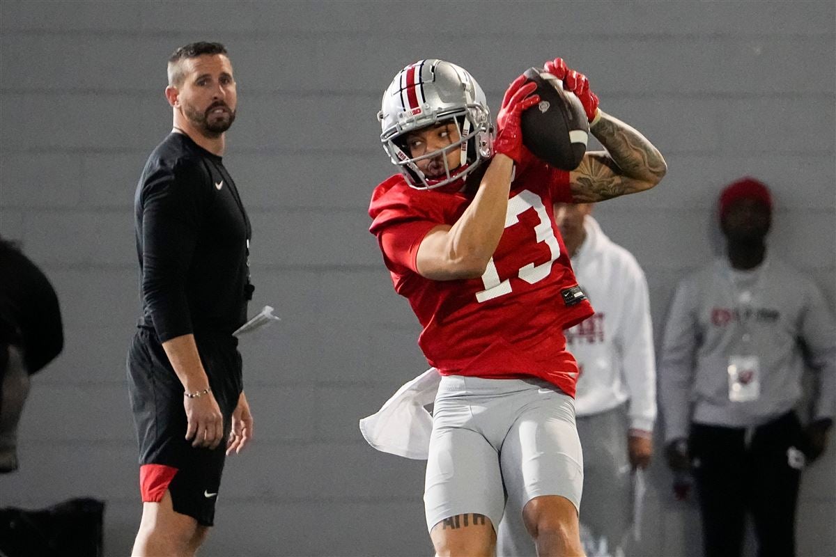 Former Ohio State WR Kaleb Brown announces transfer to Iowa