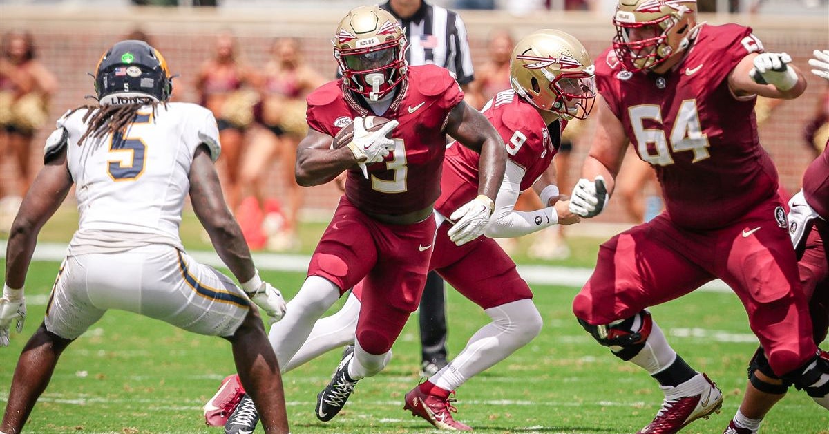 FSU sophomore RB Kam Davis set to enter the Transfer Portal