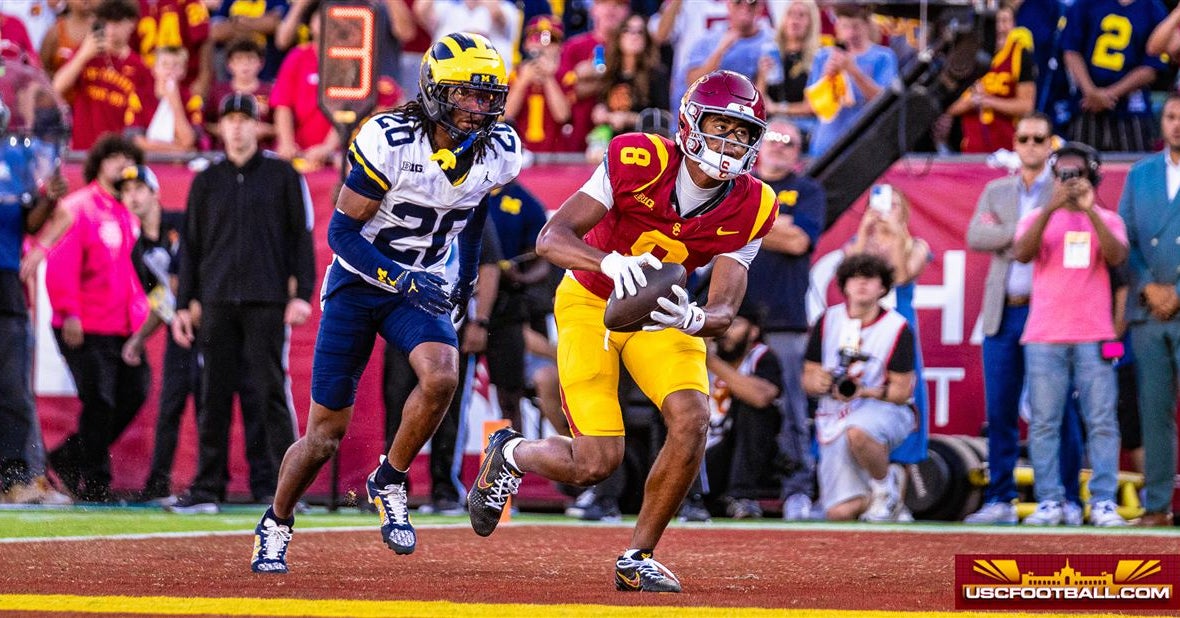 Rapid Recap: USC football beats up No. 15 Michigan, 31-13