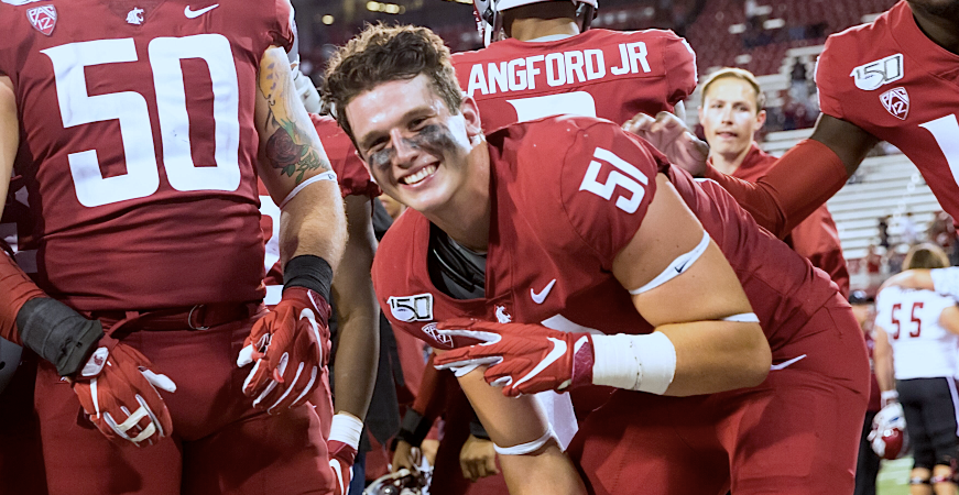 Who is Hank Pladson & how'd he end up center stage in WSU win?