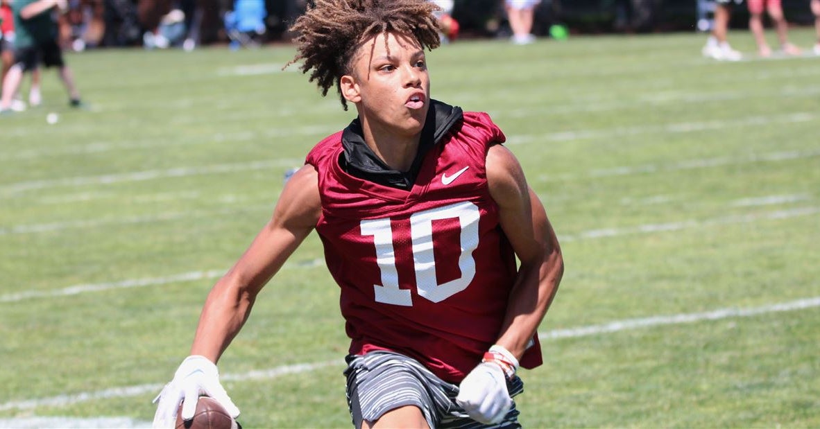 2025 WR Talyn Taylor has three Big Ten visits this week