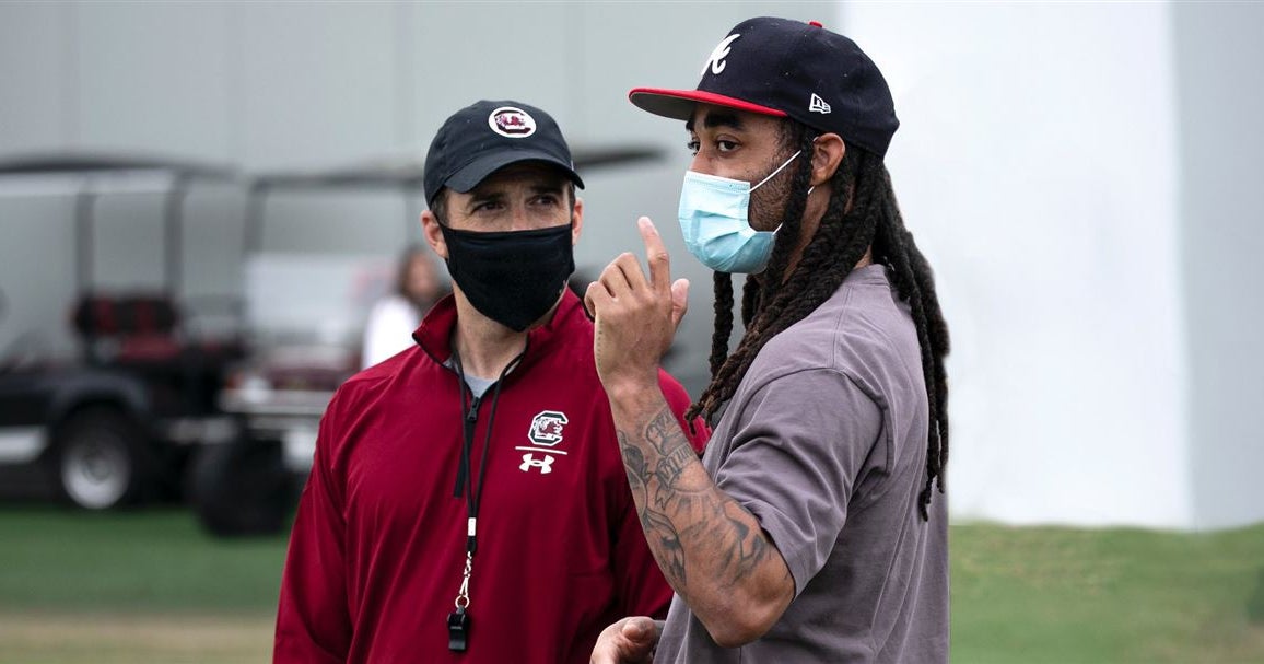 Stephon Gilmore visits South Carolina football