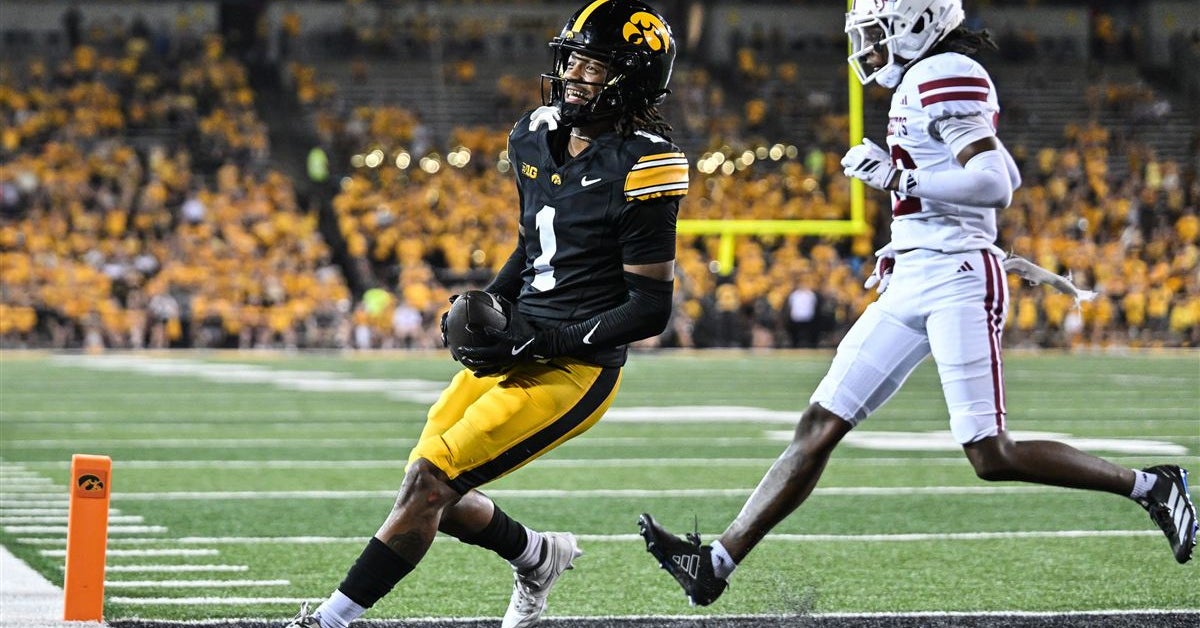 Iowa Football: Bowl Prep Positions Battles -- Wide Receiver