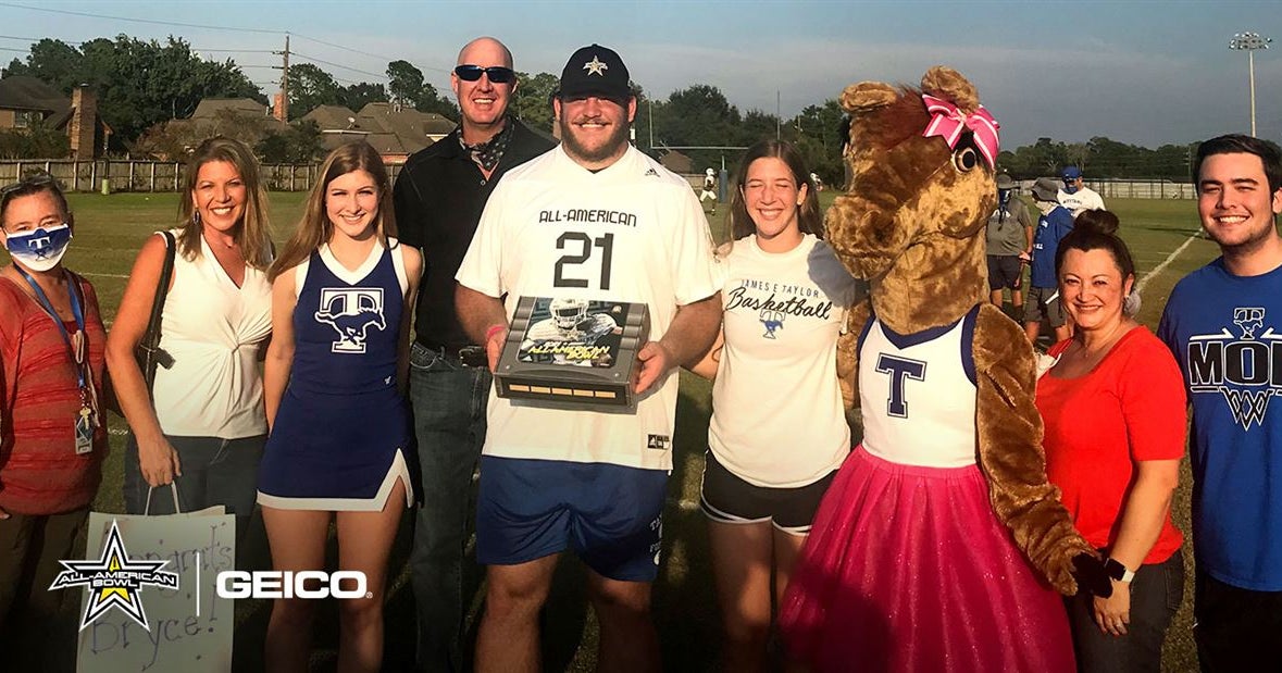 Blue-chip OL Bryce Foster awarded All-American Bowl jersey