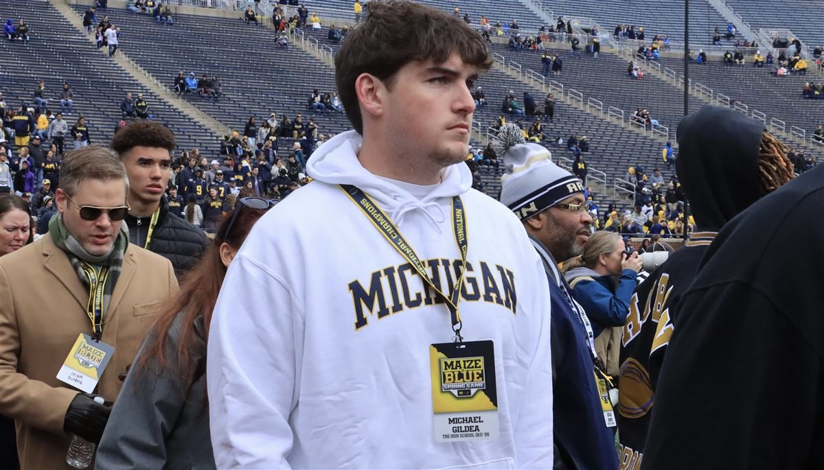 Emerging 2026 OL and legacy recruit, Michael Gildea has ‘amazing’ trip ...