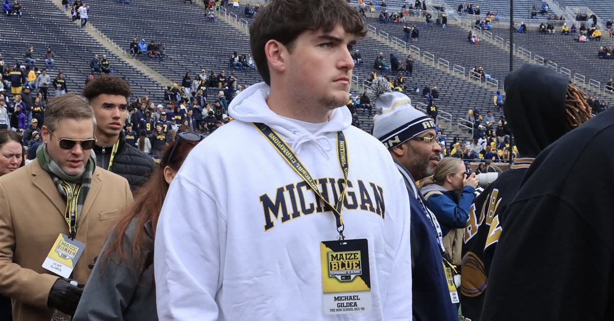 Emerging 2026 OL and legacy recruit, Michael Gildea has ‘amazing’ trip ...