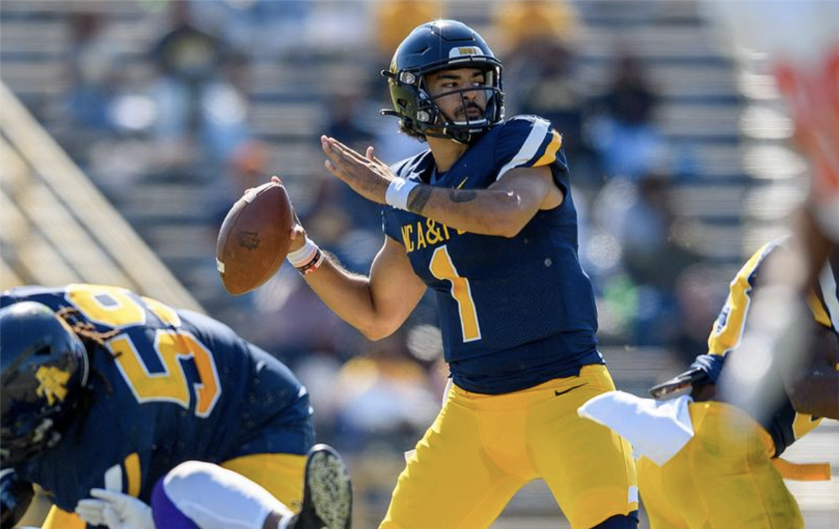 North Carolina A&T quarterback Jalen Fowler picks up Big South award ...