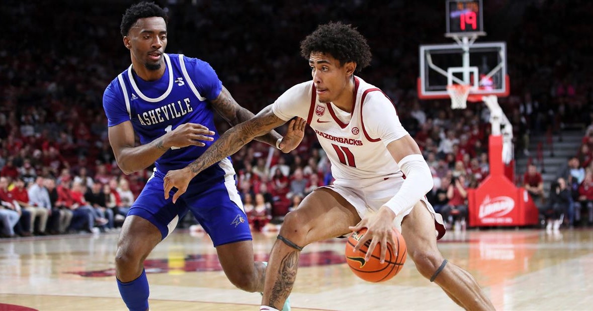 Jalen Graham and Joseph Pinion shine for Hogs vs. UNC Asheville