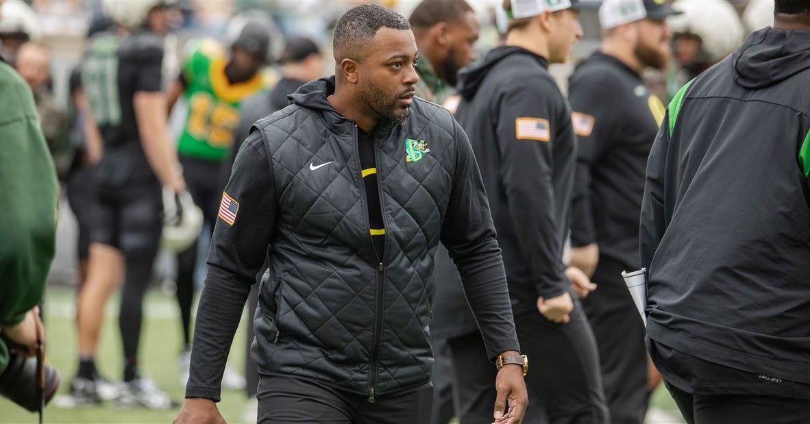 Everything Oregon WR coach Ross Douglas said following fall practice No. 13
