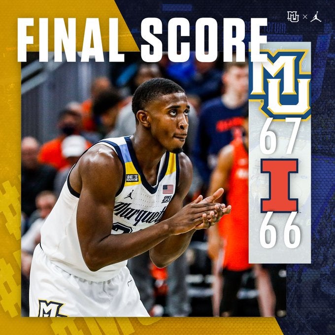 Darryl Morsell and Tyler Kolek comment after MU's huge win over Illinois.