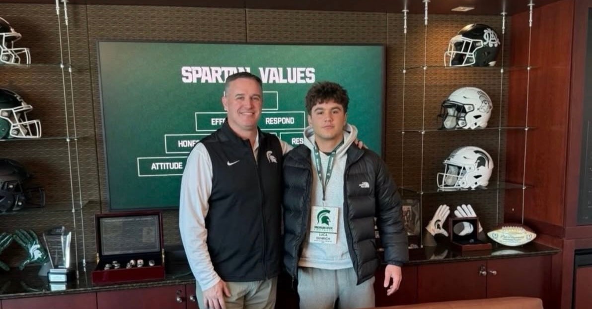 Michigan State lands Detroit Catholic Central CB Luca Genrich as ...