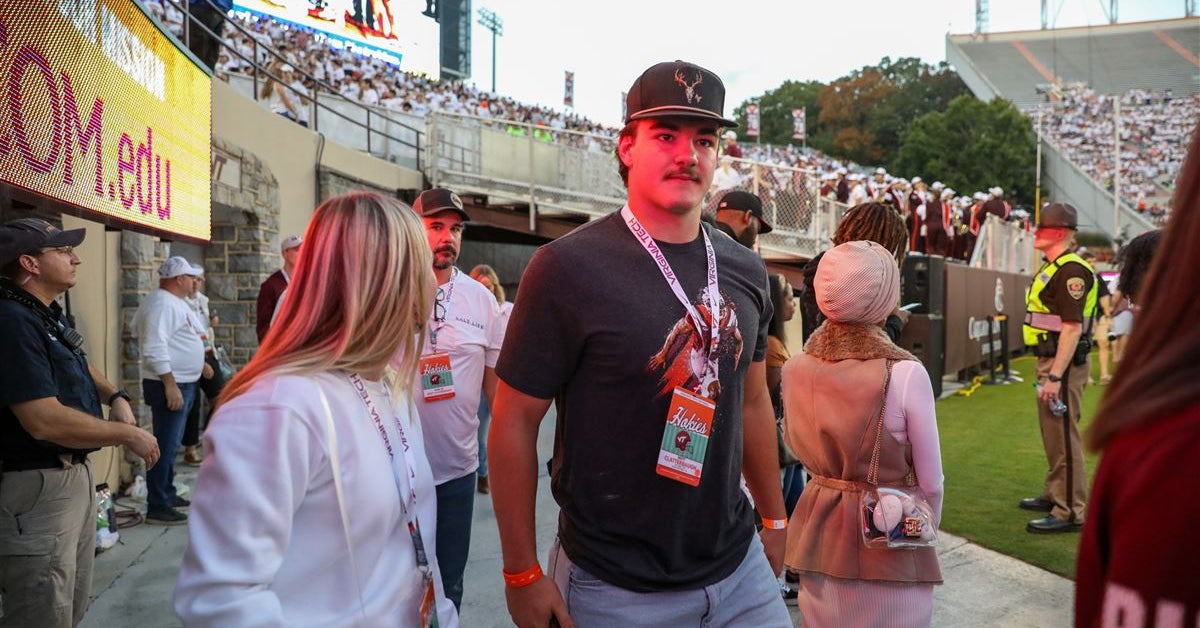 BREAKING: In-state four-star LB Brett Clatterbaugh is a Hokie