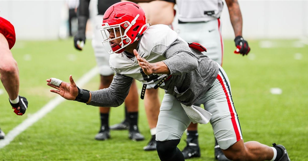 PHOTOS: First spring look at Georgia in full pads