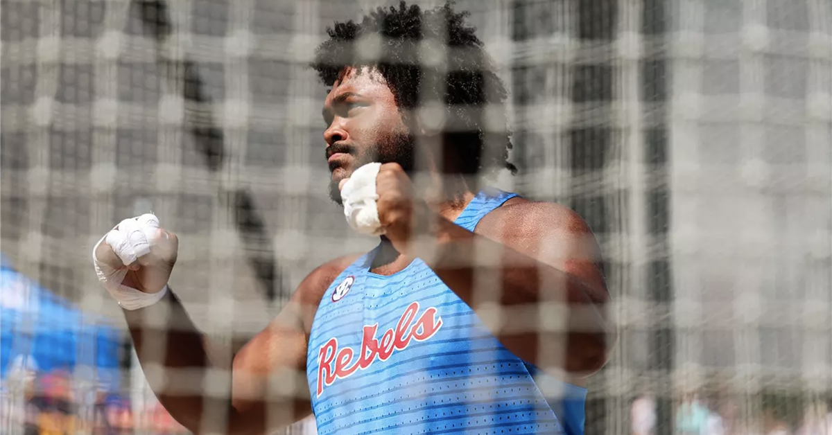 Tarik Robinson-O’Hagan breaks Ole Miss hammer record to conclude U.S ...