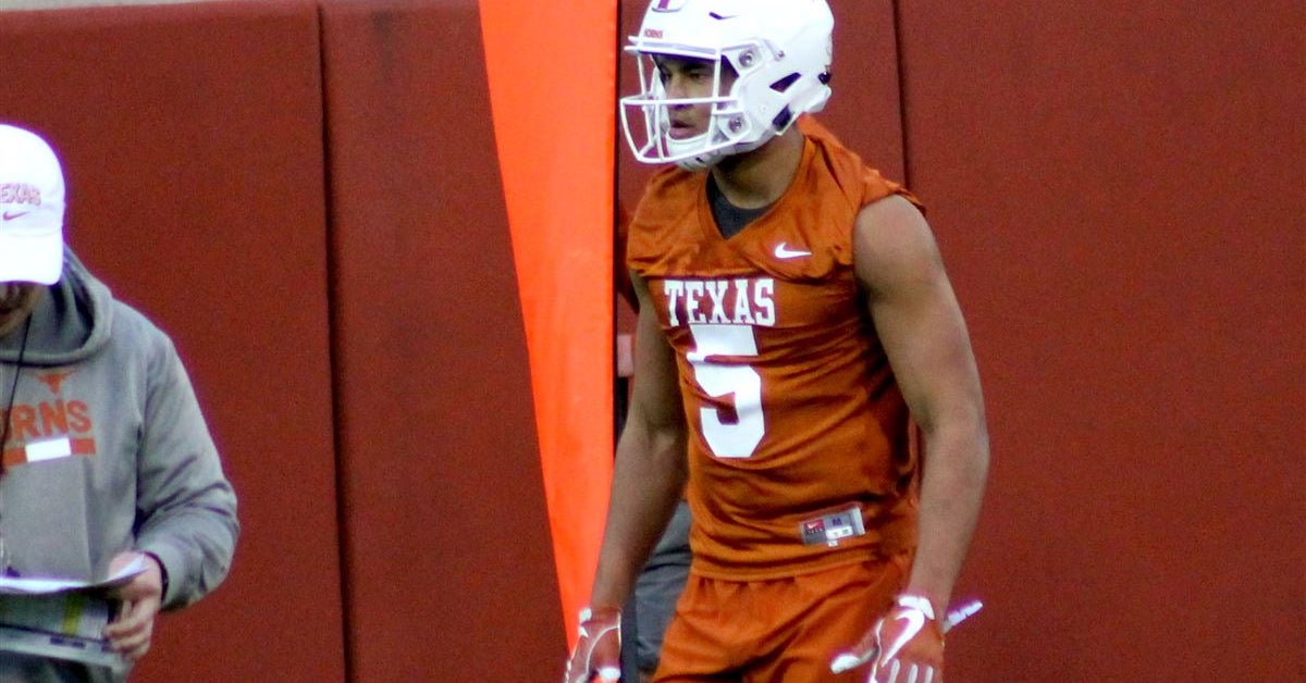 Bru McCoy to be big part of Texas offense during spring practice