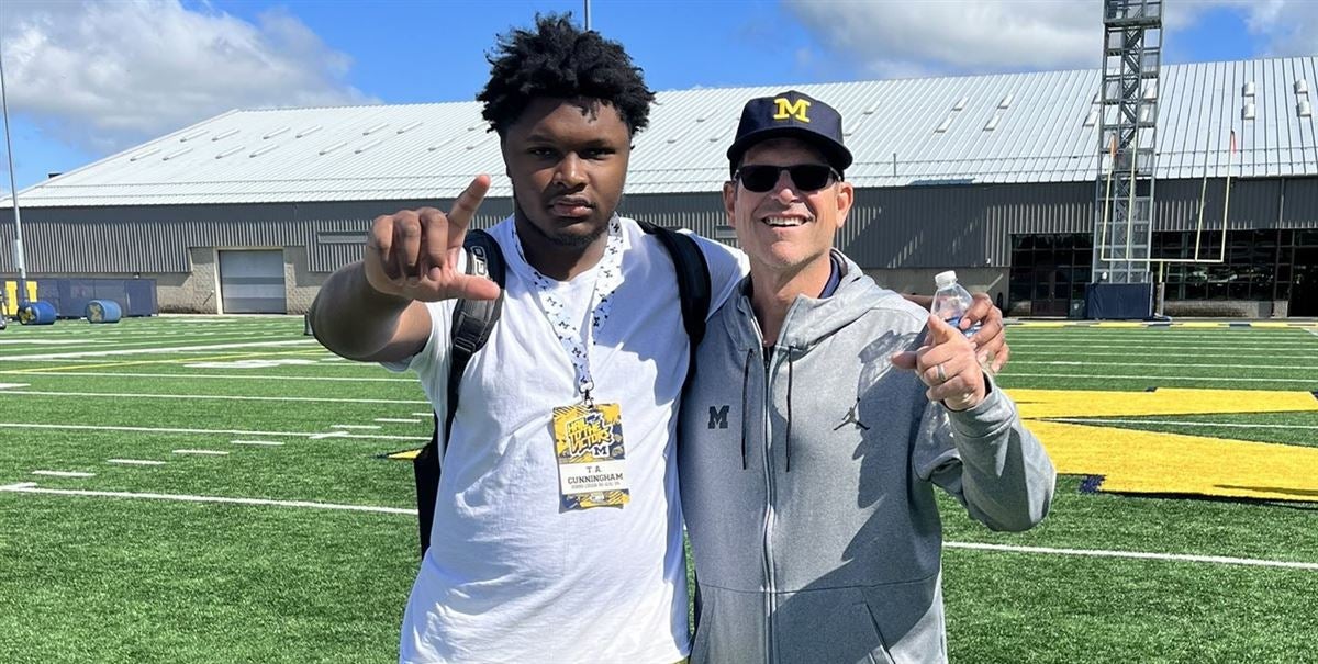 Five-star DL T.A. Cunningham following U-M visit: ‘I loved my time there’