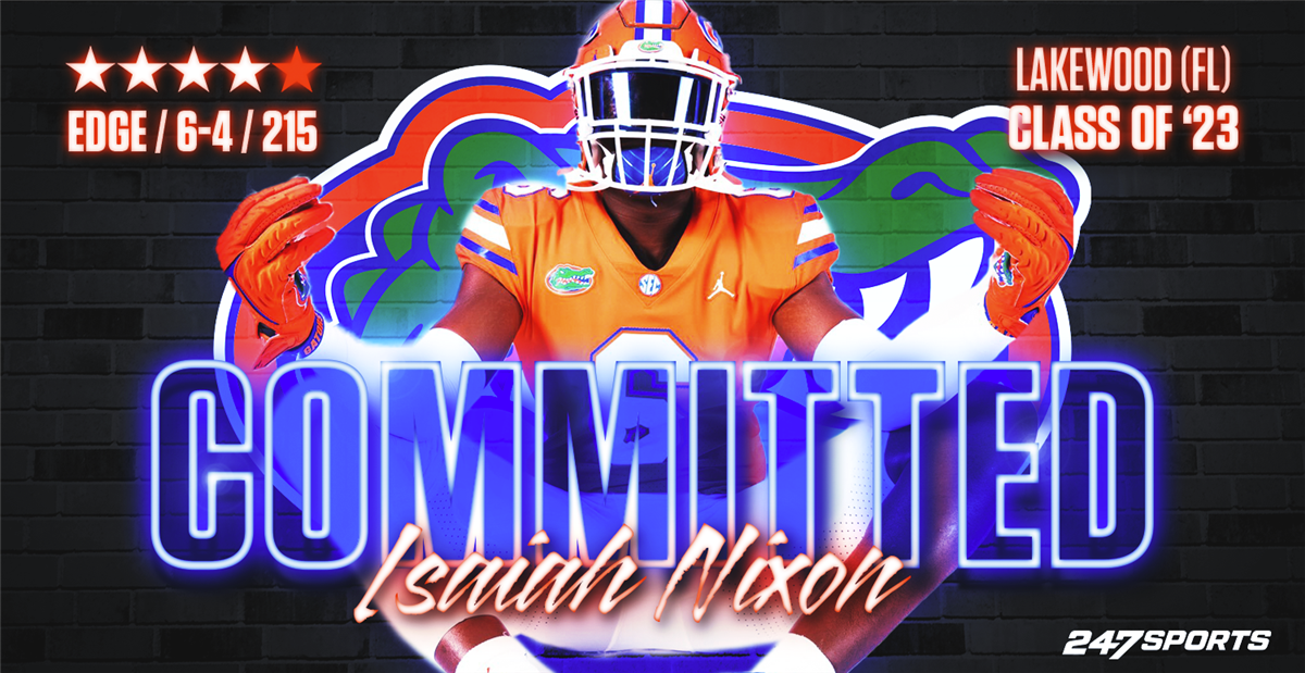 UF completes flip landing a commitment from pass rusher Isaiah Nixon