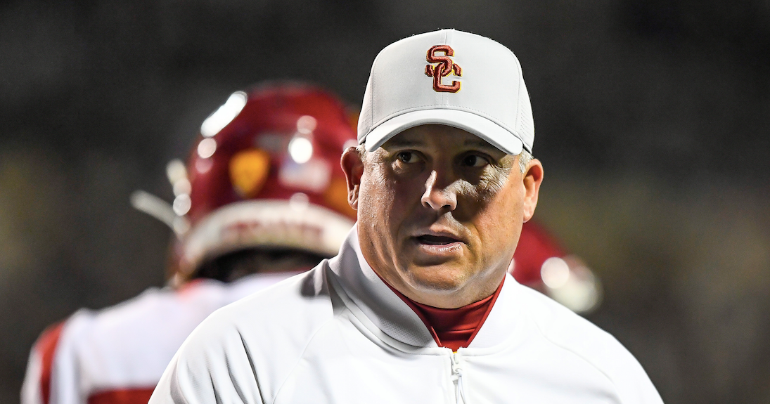 Clay Helton addresses future at USC after loss