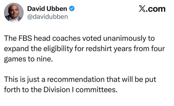 Interesting new Redshirt