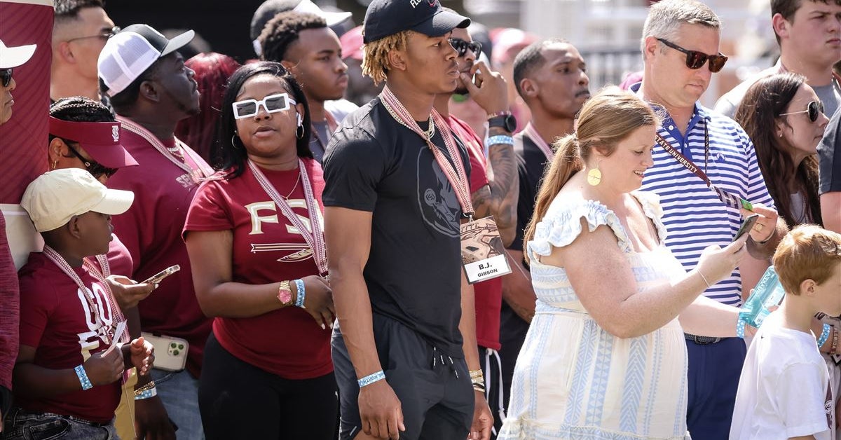 FSU WR commitment BJ Gibson locks in his official visit date with the ...