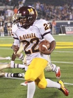 Adam Gillis, Bishop McNamara, Running Back