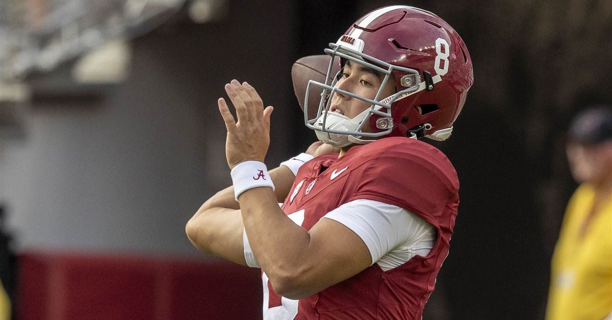 Tracking Alabama QB Tyler Buchner: QB starts slow, benched as Ty ...