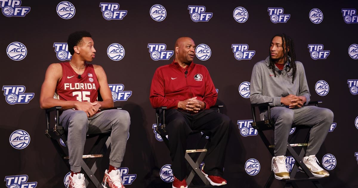 Q&A: Leonard Hamilton, players on the podium at ACC Men's Basketball Tipoff