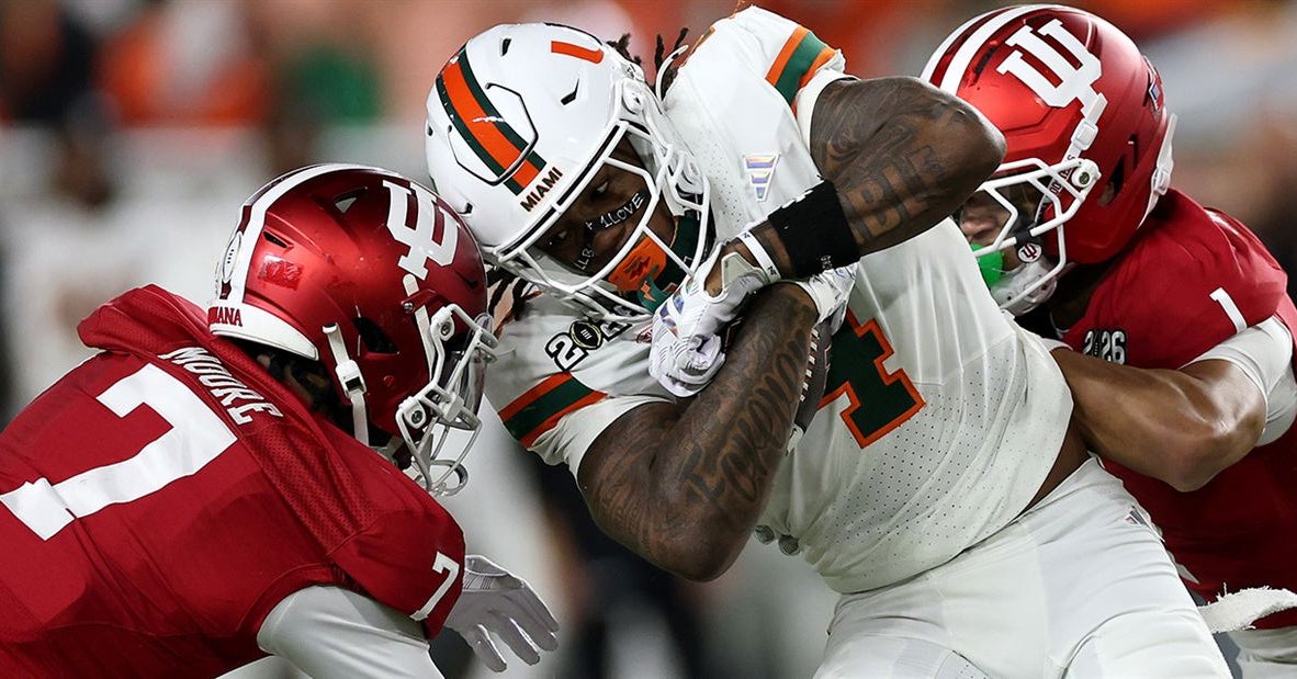 Live Updates: Miami 21 vs. Indiana 27 in national championship game; Final
