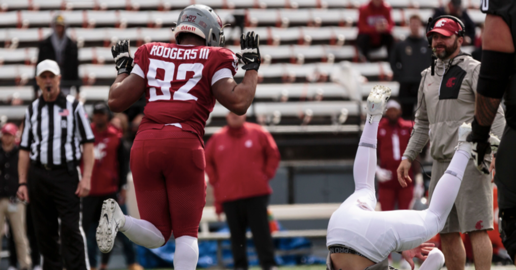 WSU DL Will Rodgers stays humble after huge Crimson & Gray Game