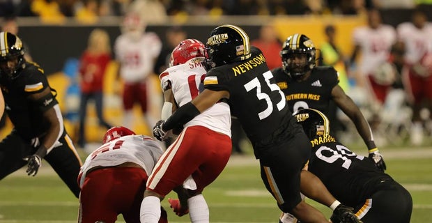 Southern Miss DC Austin Armstrong Talking Ga. State Game