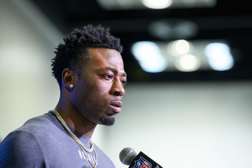 Photo Gallery: Jammie Robinson at the NFL Combine