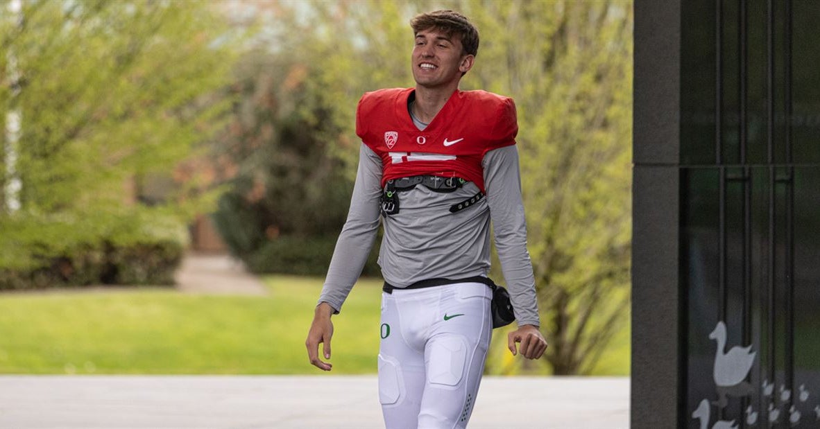 WATCH: Austin Novosad talks year two as Oregon QB