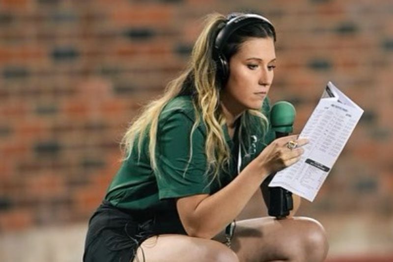 Red and Blue Crew Podcast | Tulane sideline reporter Maddy Hudak joins ...