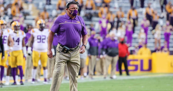 LSU's roster numbers for 2021