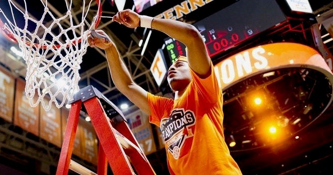 Video Sec Champion Vols Cut Down Nets