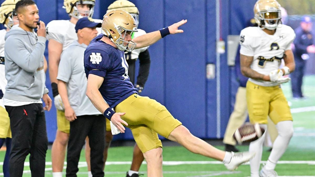 Notre Dame Punter Bryce McFerson to Enter Transfer Portal - Football ...
